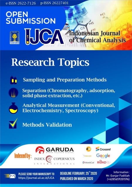 Open Submission IJCA March 2020 - Diploma Analisis Kimia